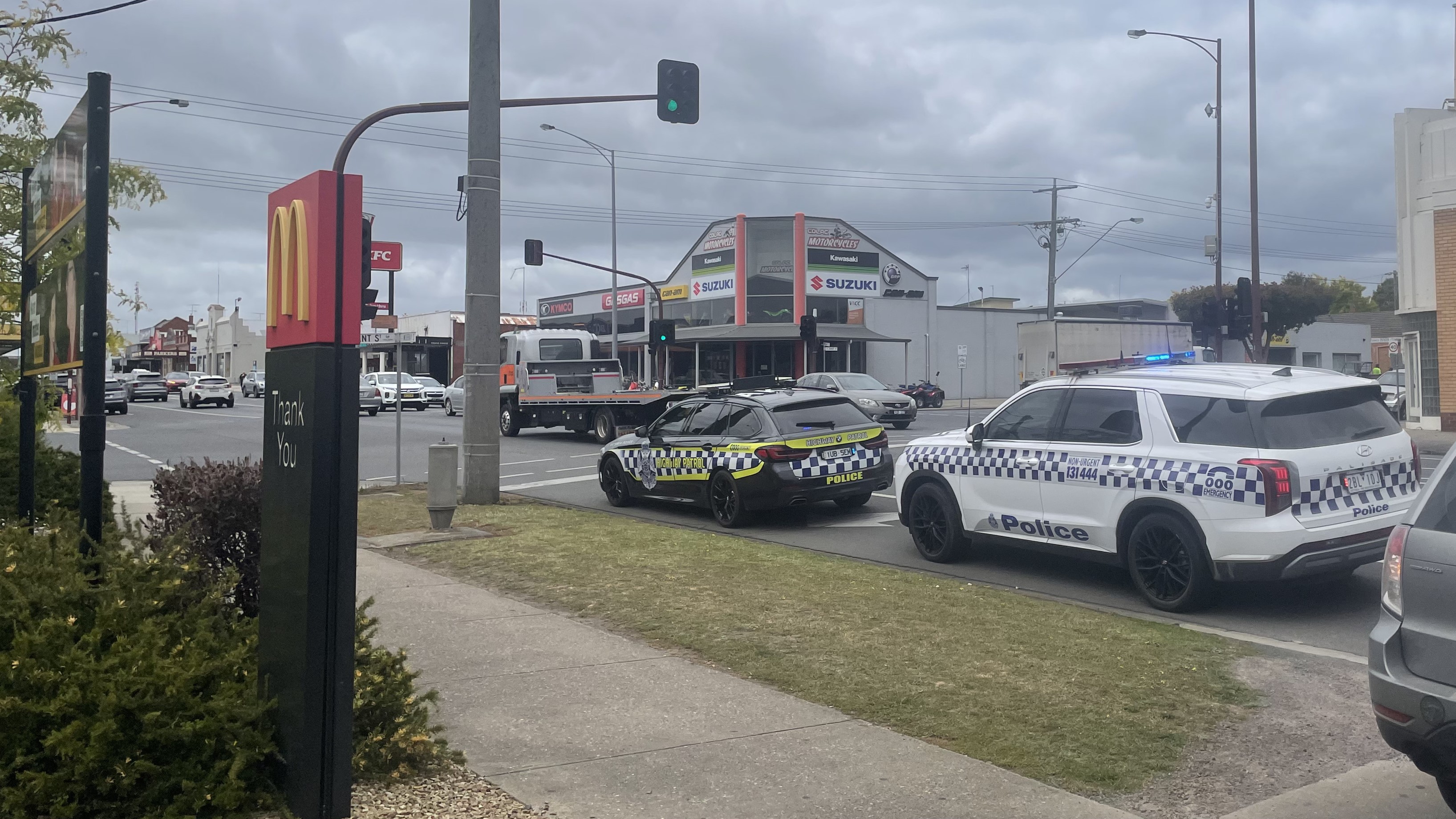 Cyclist Hit at McDonald's - 106.3 / 95.9 MIXX FM